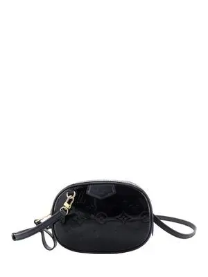 LOUIS VUITTON Monogram Vernis Belt Bag - Black