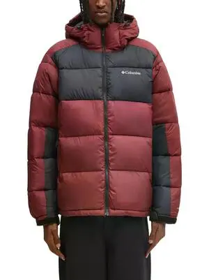 Columbia Pike Lake™ Hooded Colour-block Jacket - Red