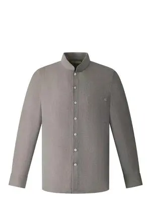 Shanghai Tang Buttoned Wool Shirt - Grey
