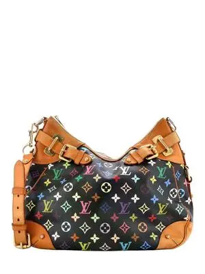 LOUIS VUITTON Greta Hobo Bag Monogram Multicolor - Black