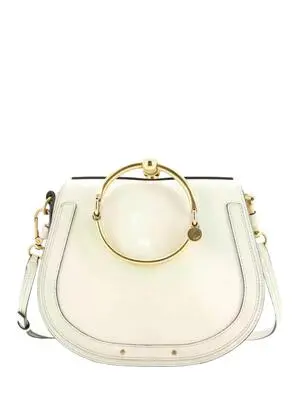 Chloé Nile Leather Crossbody Bag - Neutrals