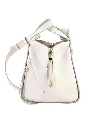 Loewe Maruja Mallo Printed Hammock Bucket Bag - White