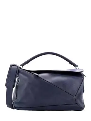 Loewe Puzzle Large Satchel - Blue