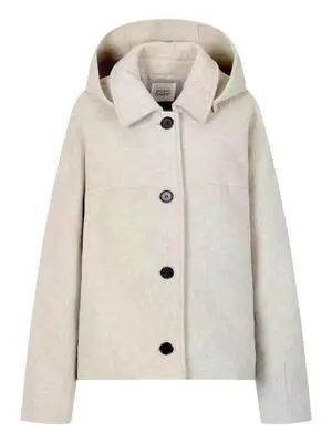 STUDIO TOMBOY Hooded Button Jacket