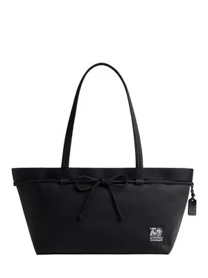 COACHTOPIA Loop Bow Tote Bag - Black