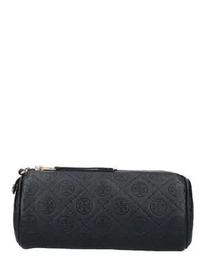 Tory Burch T-monogram Cylinder Shoulder Bag - Black