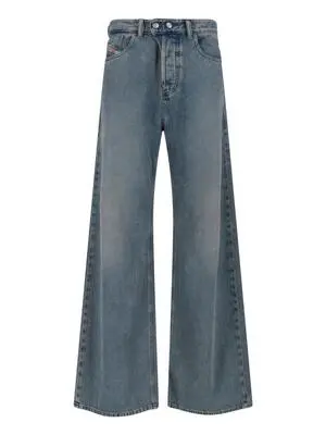 DIESEL 1996 D-sire 09n24 Wide-leg Jeans - Blue