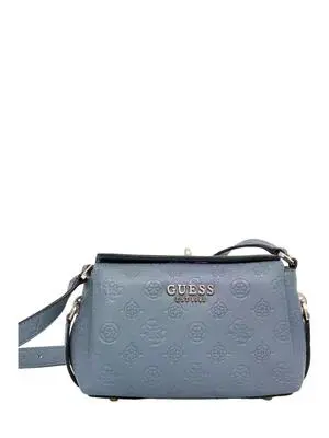 Guess Mini Embossed Crossbody Bag - Blue