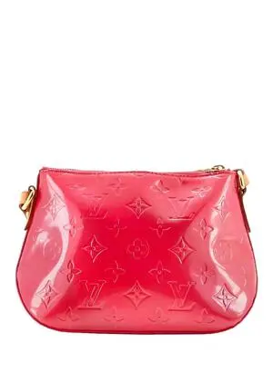 LOUIS VUITTON Lexington Pochette Monogram Vernis Clutch - Pink