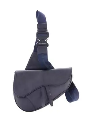 Dior Saddle Mini Crossbody Bag - Blue