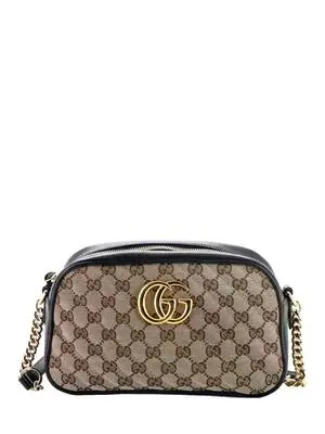 Gucci Gg Marmont Small Crossbody Bag - Black