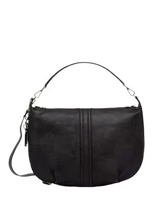 Geox Aurelyi Zip Shoulder Bag - Black
