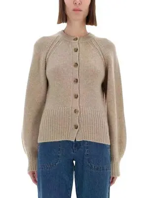 Guest In Residence Cashmere Cardigan - Neutrals