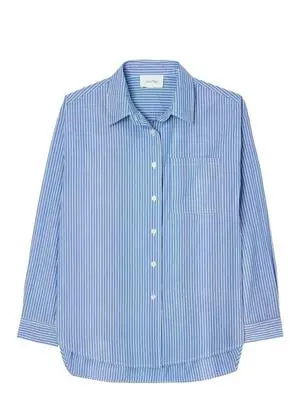 AMERICAN VINTAGE Striped Button-Down Shirt