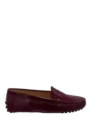 TOD'S Penny Gommini Loafers - Red
