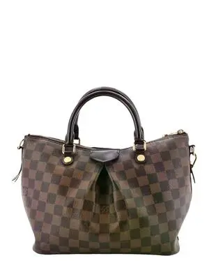 LOUIS VUITTON Siena Handbag Damier Pm Satchel - Brown