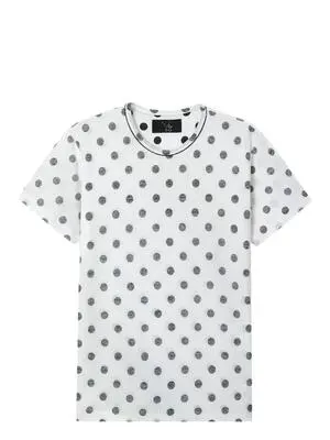 Y’s Polka-dot T-shirt - White