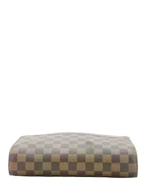 LOUIS VUITTON Pochette Saint Louis Damier Clutch - Brown
