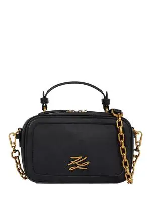 Karl Lagerfeld K/autograph Crossbody Bag - Black