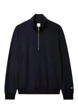 Paul Smith Zip-up Sweatshirt - Blue