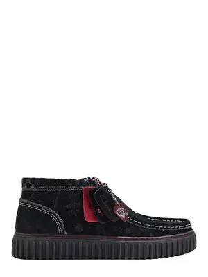Clarks Torhill Hi Stranger Things Hellfire Club - Black