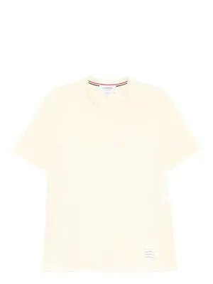 Thom Browne Cotton T-shirt Yellow