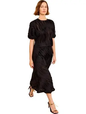 Ulla Johnson Vayda Top - Noir