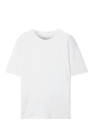 Khaite Mae Cotton-jersey T-shirt - White