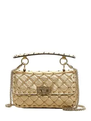 VALENTINO Rockstud Convertible Top Handle Bag