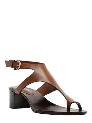 ALEXANDRE BIRMAN Eliah Block Heel Sandals - Espresso