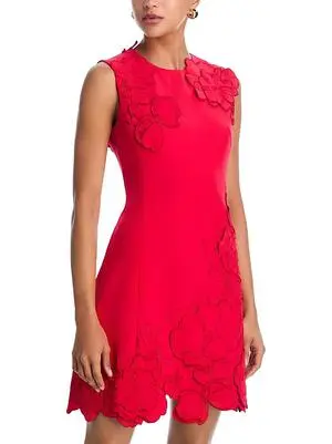 LEO LIN Chloe Mini Dress - Scarlet