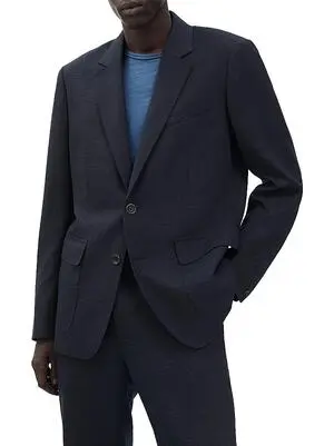 Rag & Bone Butler Italian Regular Fit Jacket - Navy