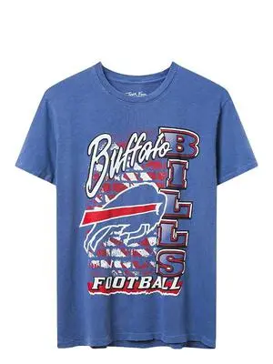 Junk Food Clothing Nfl Buffalo Bills Brick Vintage Tee - Liberty