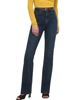 FAVORITE DAUGHTER The Valentina High-waist Side-slit Jeans - Woodside