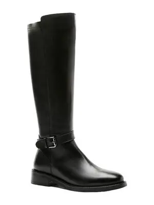 La Canadienne Alfa City Dry™ Waterproof Knee High Boots - Black Leather