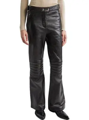 STAND STUDIO Heleen Leather Trousers