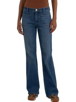 Kut From The Kloth Ana High-waist Flare Jeans - Apparent