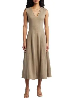 FREEMARKET Sleeveless A-Line Knit Dress