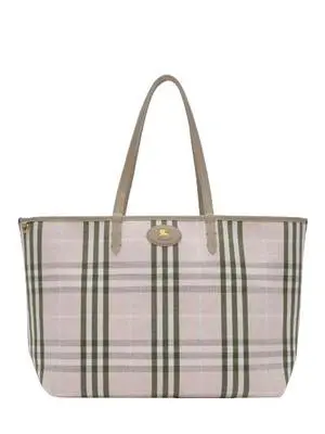 Burberry Medium Reversible Bloomsbury Tote - Mushroom Beige/mallow Pink