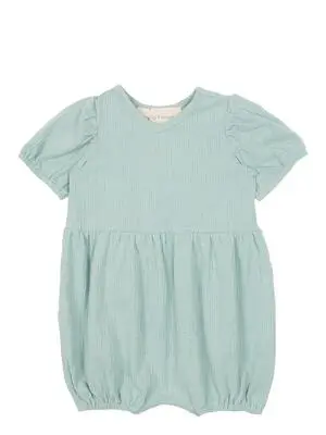 MABEL + HONEY Crystal Baby Romper - Blue