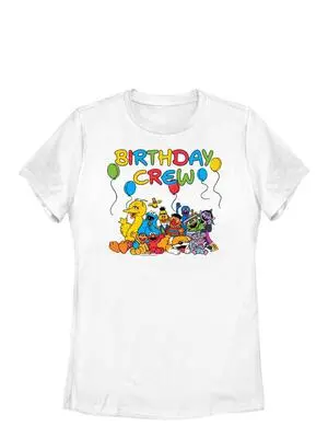 SESAME STREET® Birthday Crew Graphic T-shirt - White