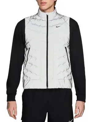 Nike Therma-fit Reflective Running Vest - Reflect Silver