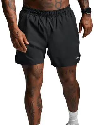 2xu Aero 5" Shorts - Black/silver Reflective