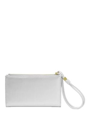 KATIE LOXTON Arden Large Braided Wristlet Wallet