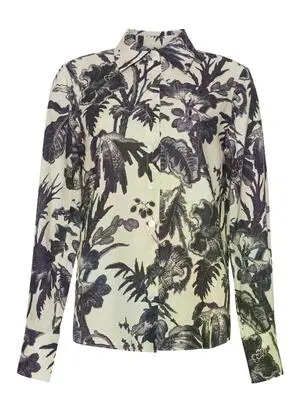 Cara Cara Perfect Floral Shirt - White