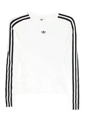 Adidas Logo-detail Sweater - White