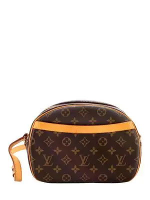 LOUIS VUITTON Blois Handbag Monogram Canvas - Brown
