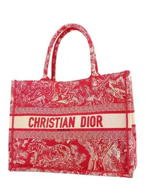 DIOR Christian Dior Pre-Owned Book Patterned Tote Bag