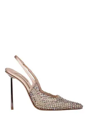 LE SILLA 120mm Gilda Embellished Pumps - Neutrals