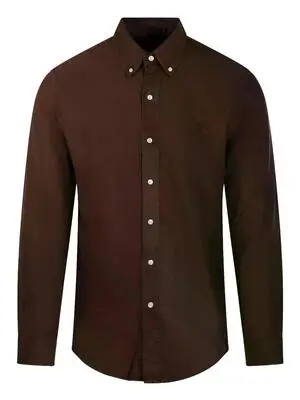 Ralph Lauren Button-up Long-sleeve Shirt - Brown